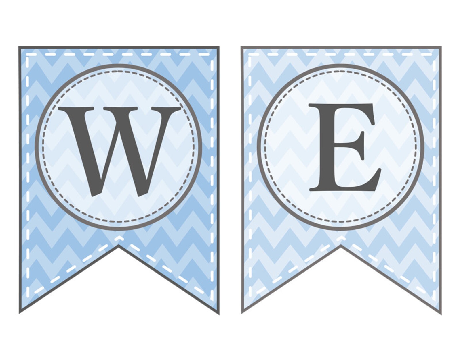 Printable Baby Shower Banner Baby Boy Sign Welcome Baby - Etsy