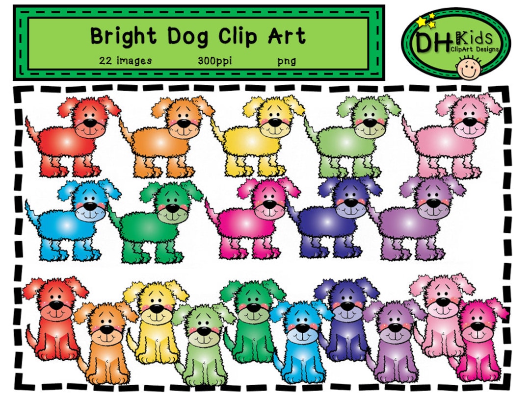 Dog Clip Art, Dog Clipart, Puppy Clip Art, Digital Clipart, Pets Clip ...