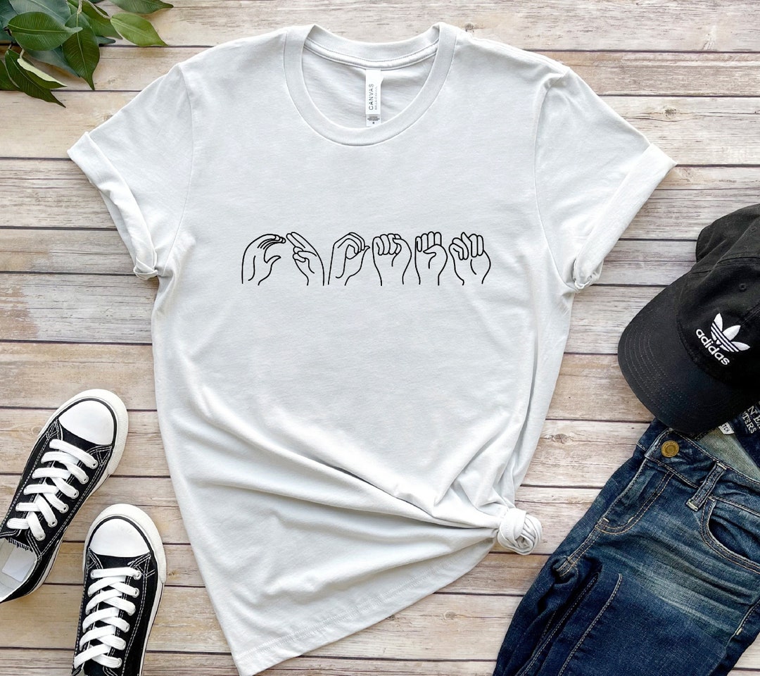 Chosen Shirt, ASL Shirt, Sign Language Shirt, ASL Gift, Christian Gift ...