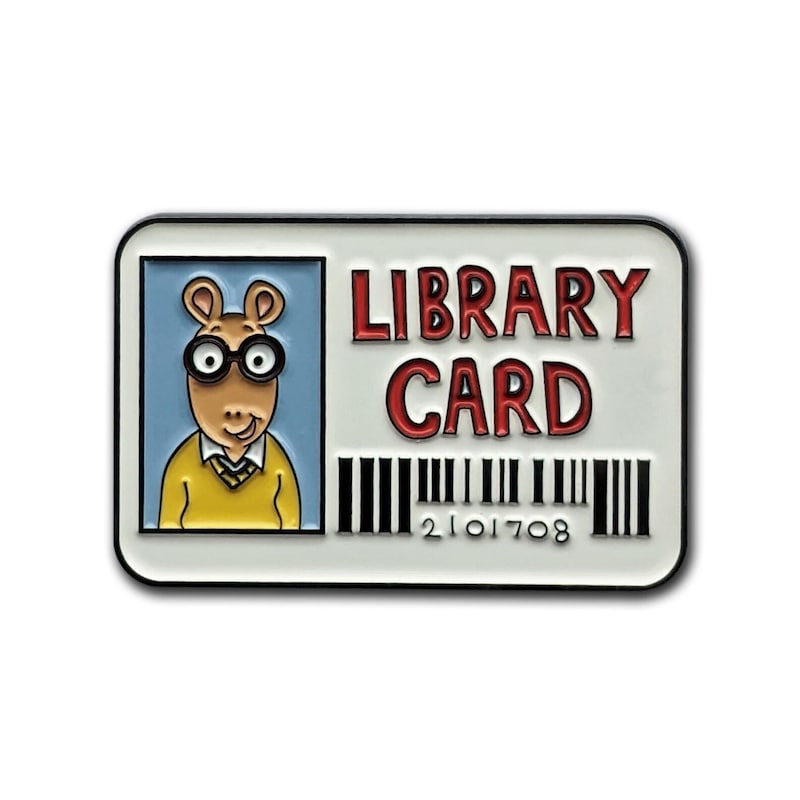 Library Buttons - Etsy