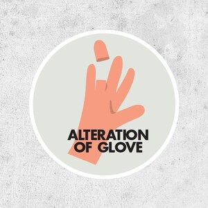 Margot Tenenbaum Sticker! Alteration of Glove, the Royal Tenenbaum, Wes ...