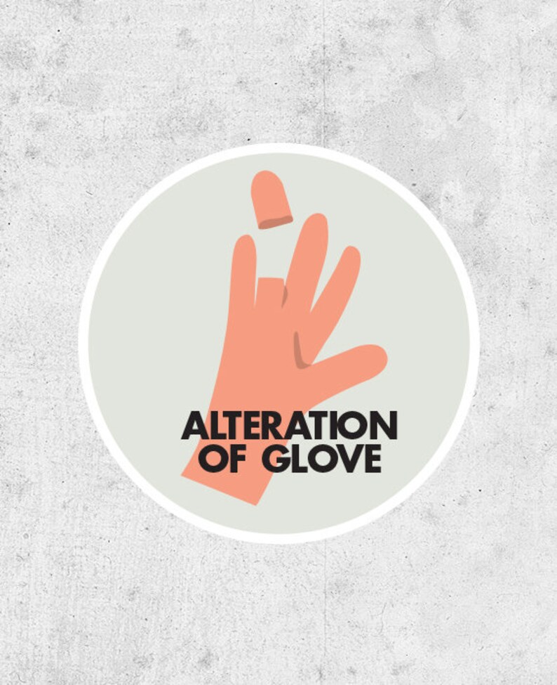 Margot Tenenbaum Sticker! Alteration of Glove, the Royal Tenenbaum, Wes ...