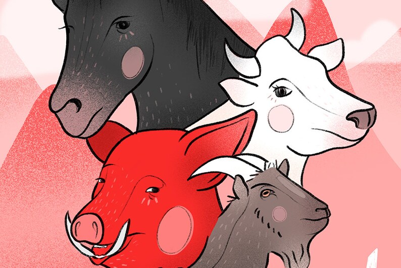 Animal Farm Print George Orwell Poster 1984 Big Brother - Etsy