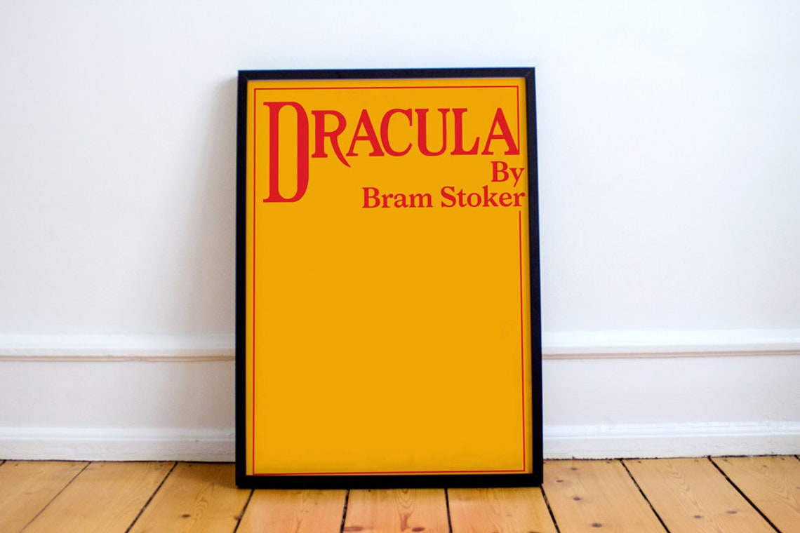 Dracula First Edition Print of the Novel by Bram Stoker Count | Etsy UK