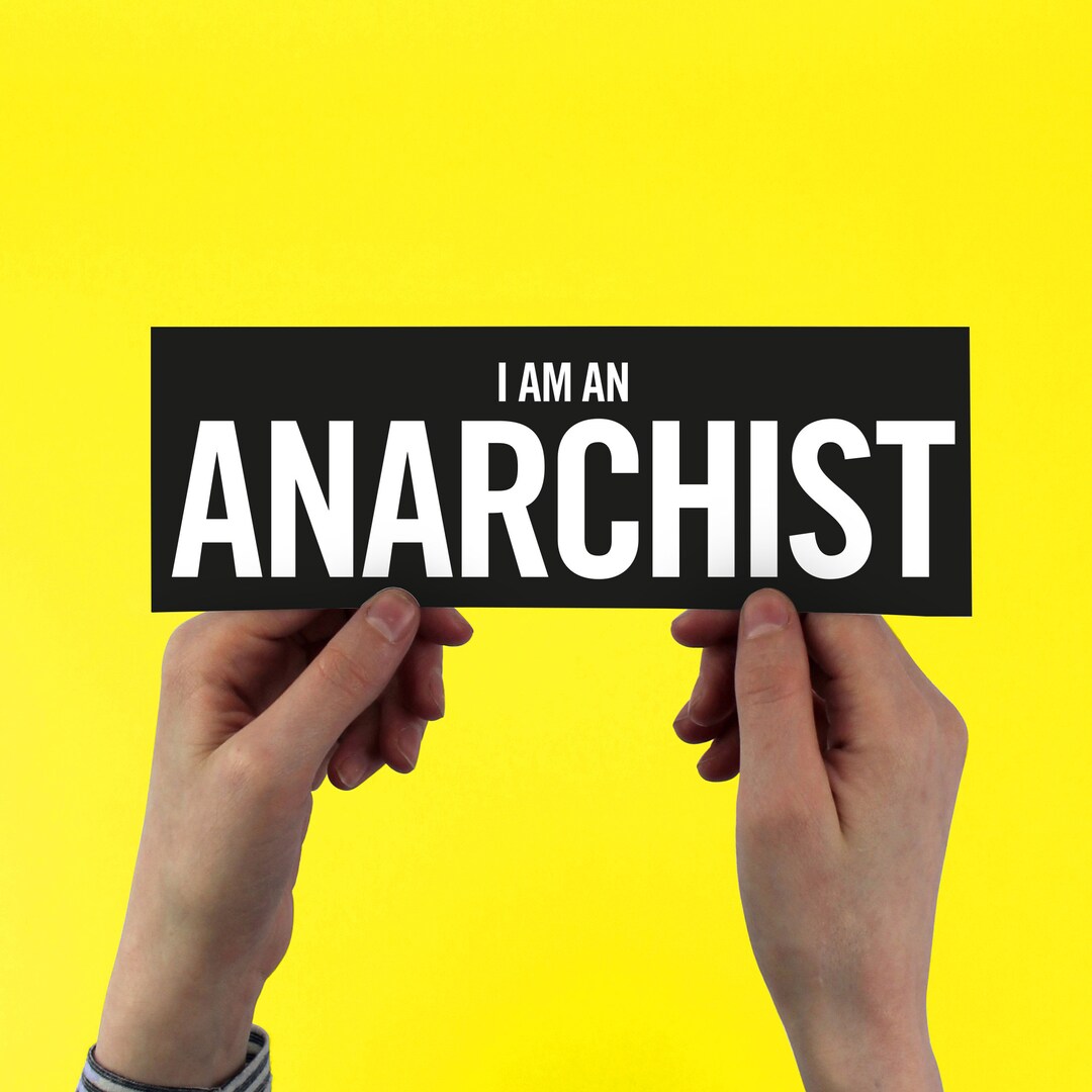 Anarchist Bumper Sticker! Politics, Bumper, Punk, Socialism, Sex ...