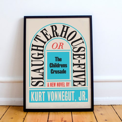 Vonnegut Print Kurt Vonnegut Poster Slaughterhouse Five - Etsy