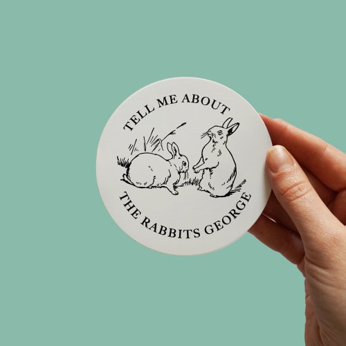 John Steinbeck Quote Sticker of Mice and Men Tell Me About - Etsy