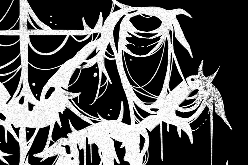 FAITH Print Heavy Metal Font Poster black metal lettering | Etsy