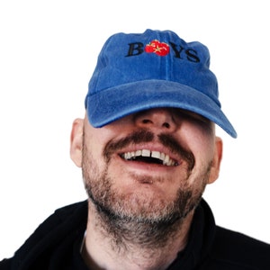 Cherry Tomato Boys Cap the Curse Inspired Cap, Nathan Fielder, - Etsy