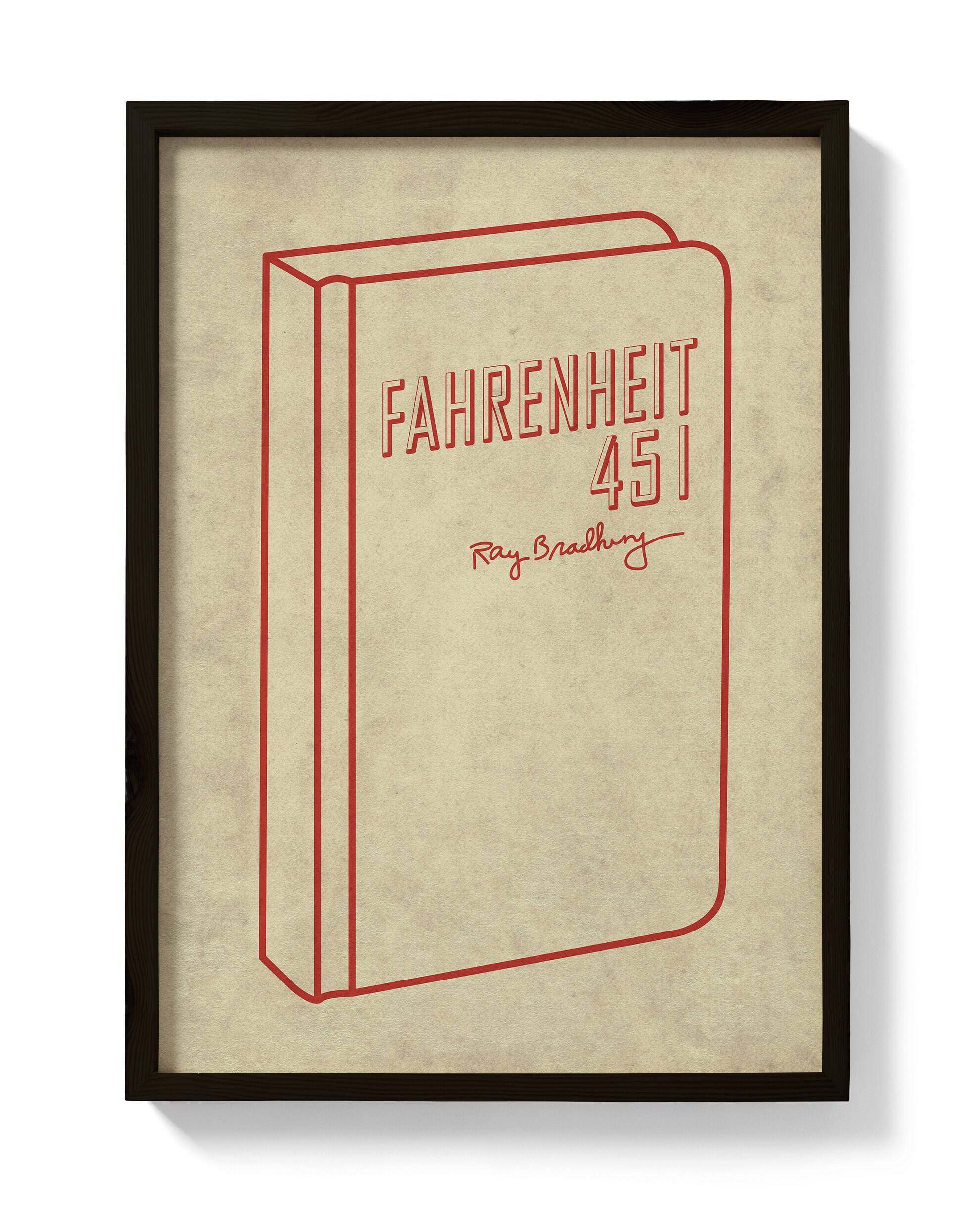Fahrenheit 451 First Edition print Ray Bradbury dystopian | Etsy