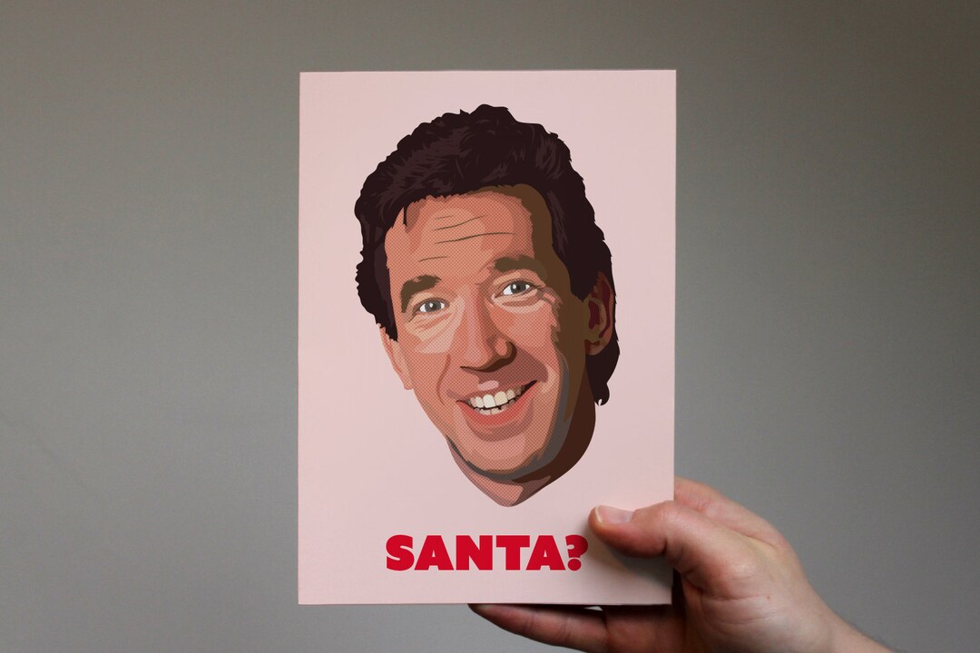 Tim Allen Inspired Christmas Card, the Santa Clause, Believing is ...