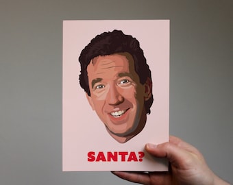Tim Allen Greeting Card - Etsy