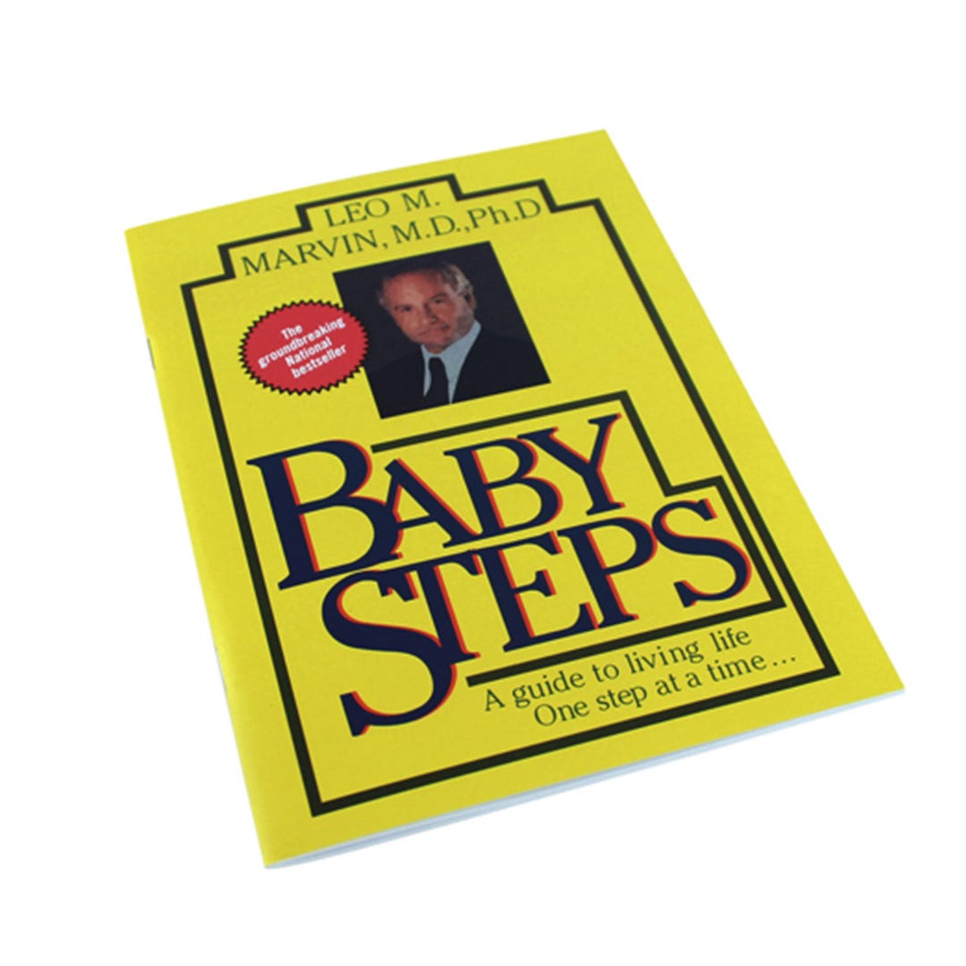 Baby Steps Notebook! What About Bob? Inspired. Bill Murray, Richard ...