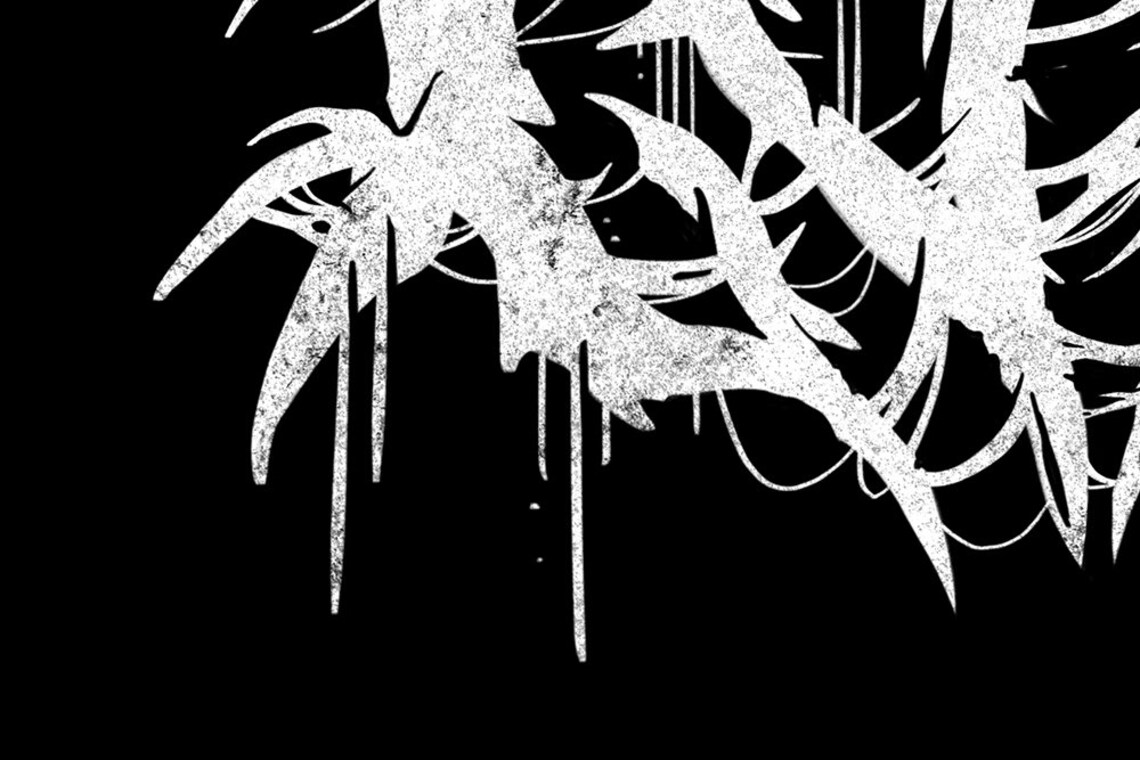 LOVE Print Heavy Metal Font Poster Black Metal Lettering | Etsy