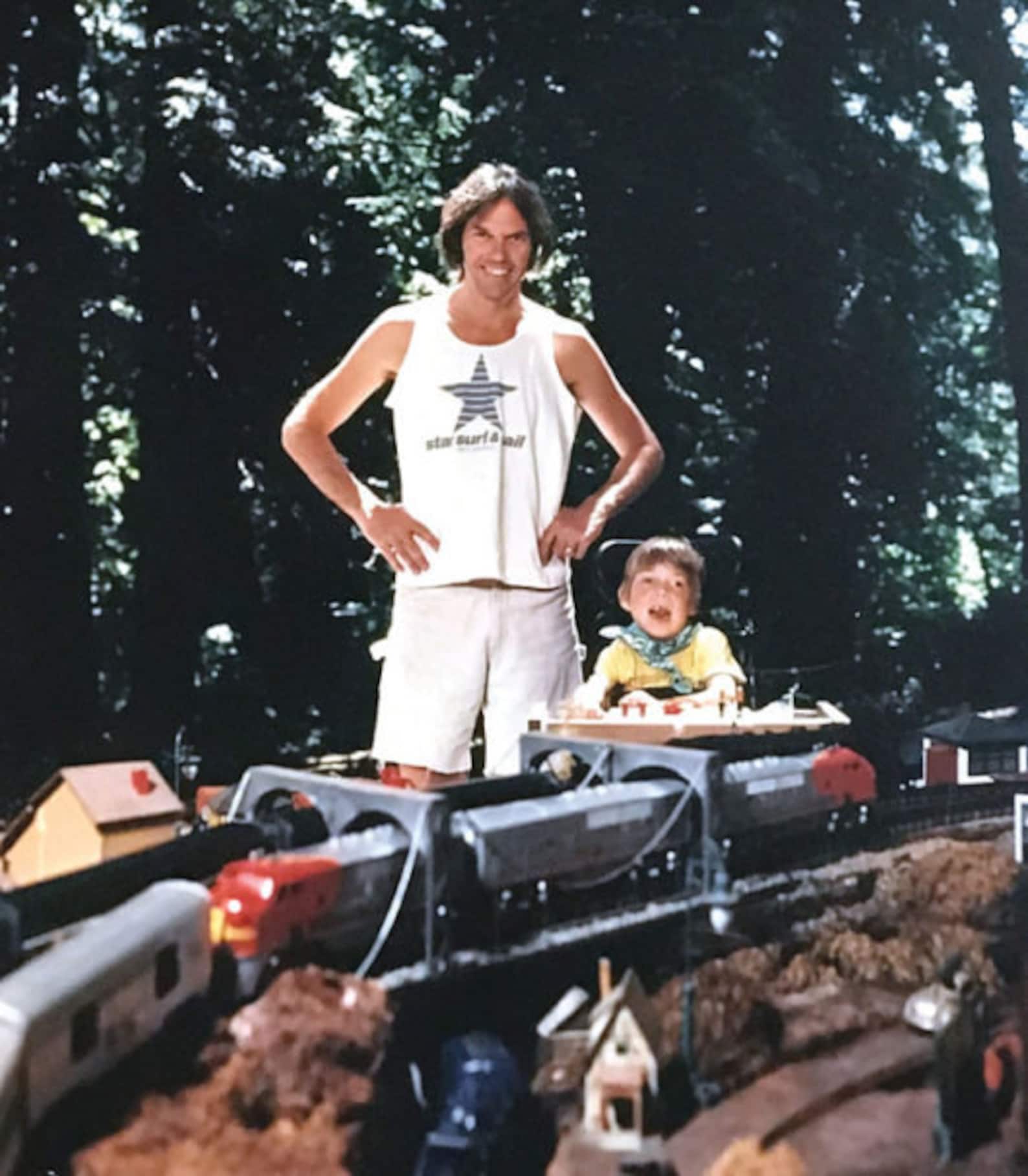 Neil Young Model Train Club Print Train Enthusiast Poster | Etsy