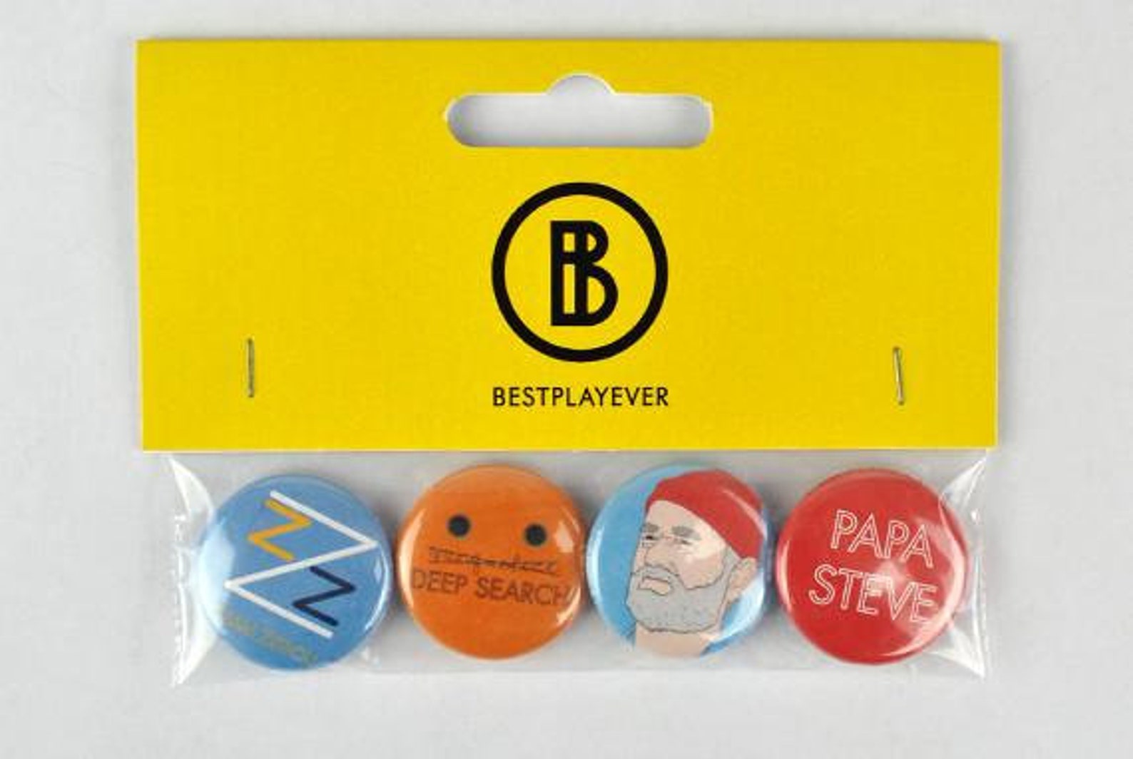 Steve Zissou Button Set! Wes Anderson, Life Aquatic Inspired Badges ...