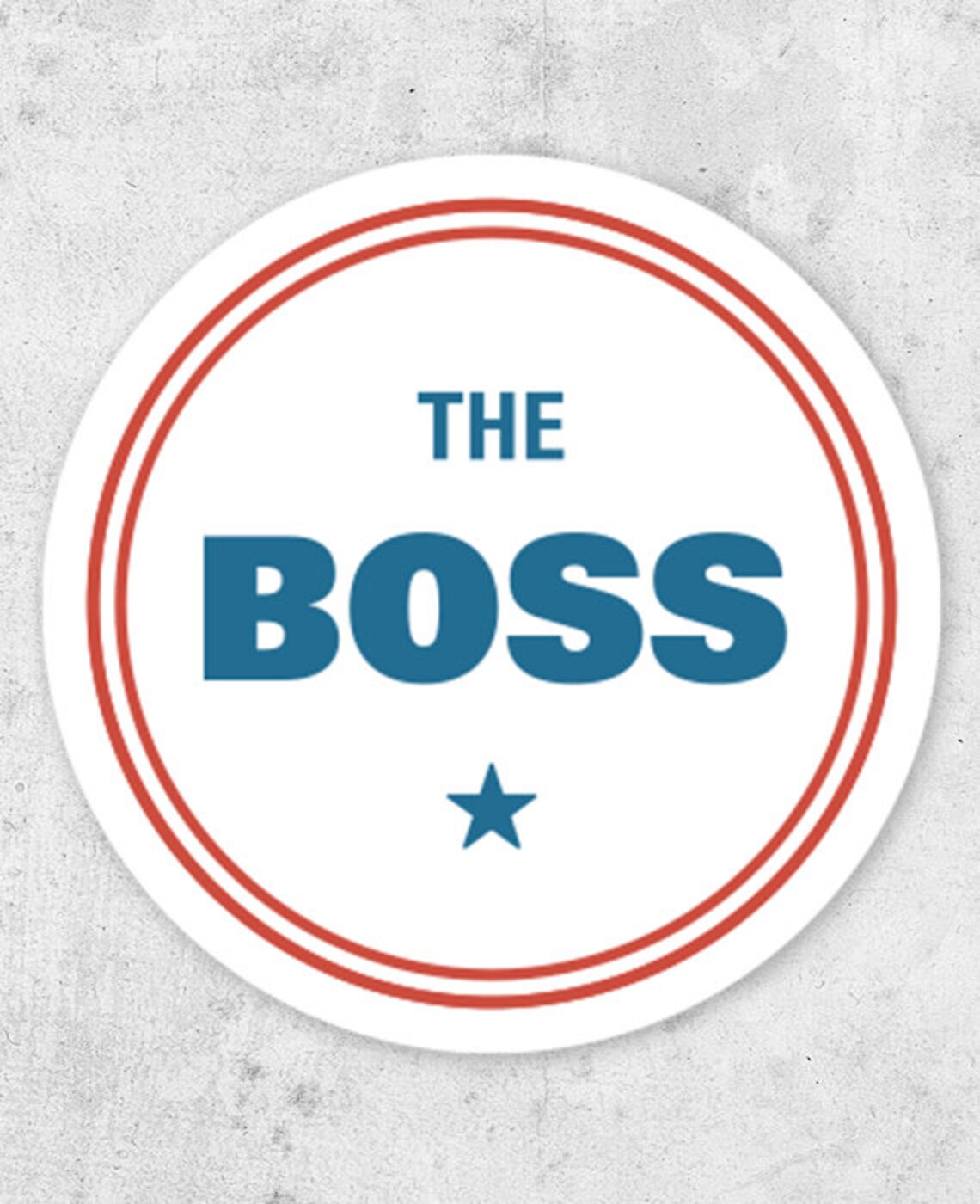 THE BOSS Sticker Bruce Springsteen Inspired Laptop Case - Etsy UK