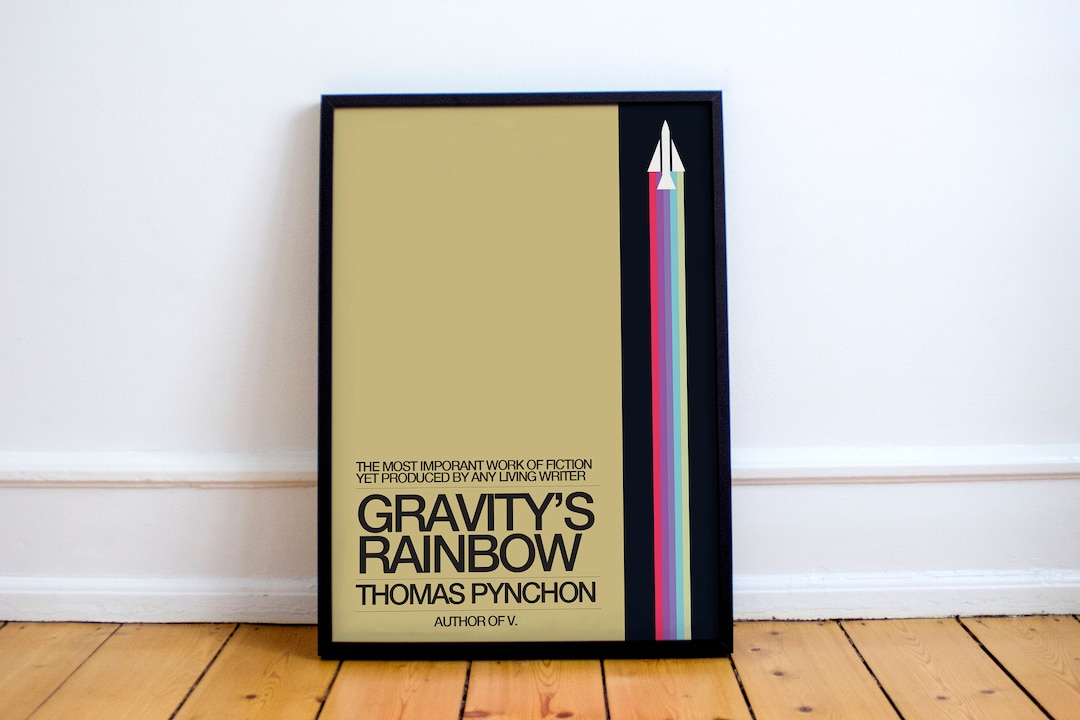 Gravity's Rainbow First Edition Print, Thomas Pynchon, the Crying of ...