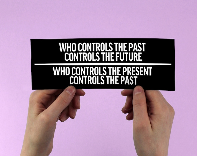 1984 George Orwell Ingsoc Famous Book Bubble-free Stickers - Etsy