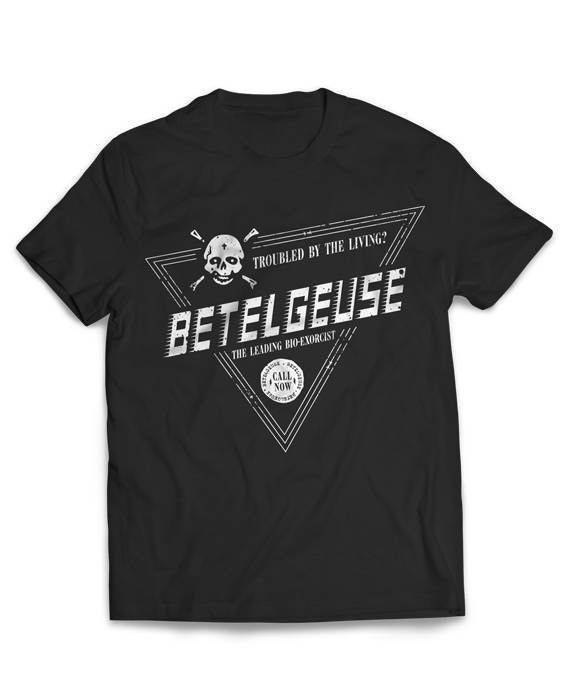 TROUBLED by the LIVING T-SHIRT Beetlejuice Inspired Shirt - Etsy