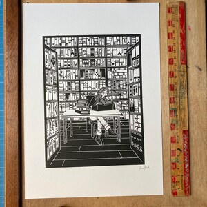 Library Reader - Etsy