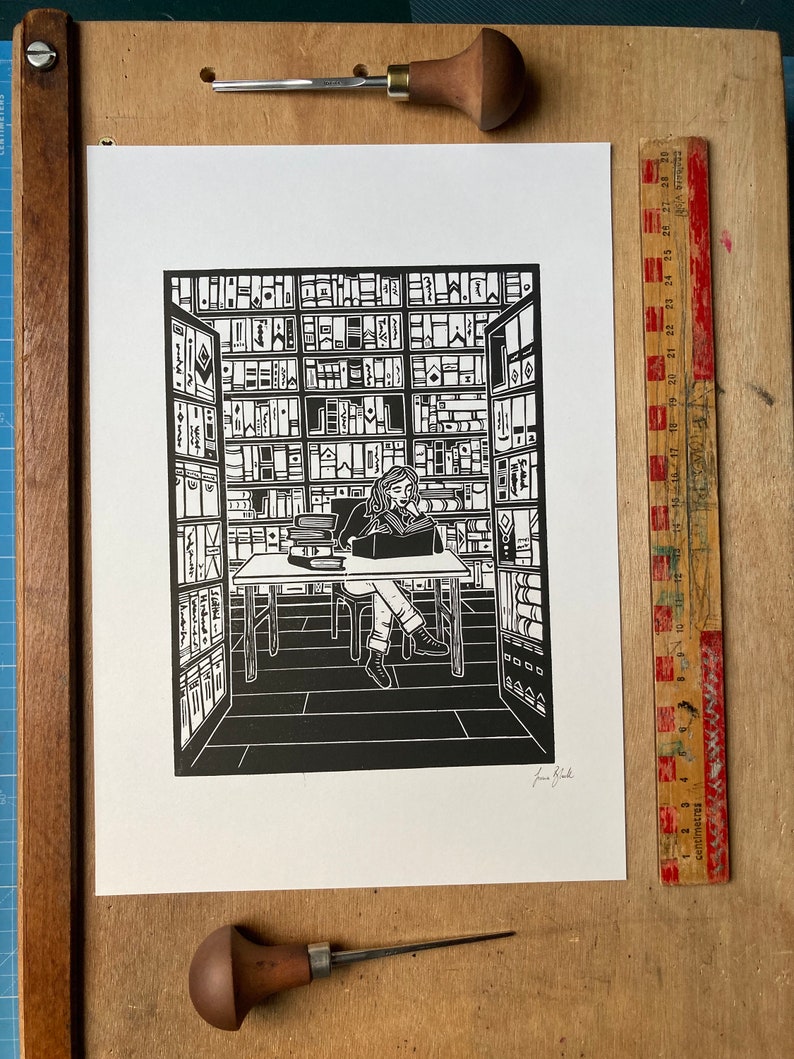 Library Reader - Etsy