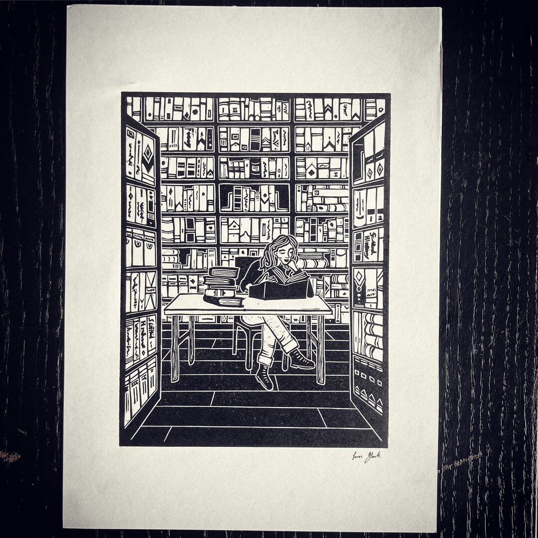 Library Reader - Etsy