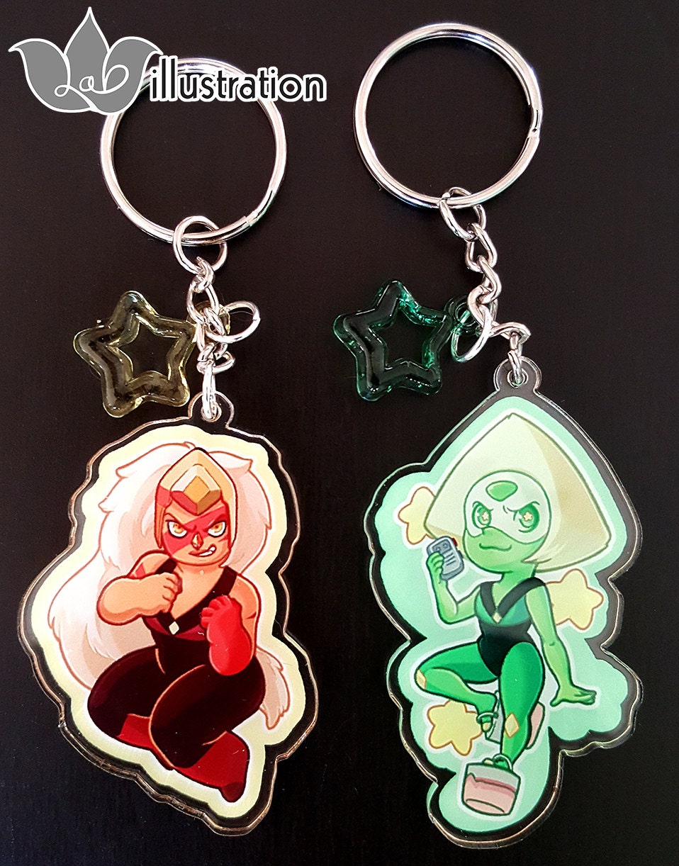 Jasper Steven Universe 2 Keychain DOUBLE-SIDED - Etsy
