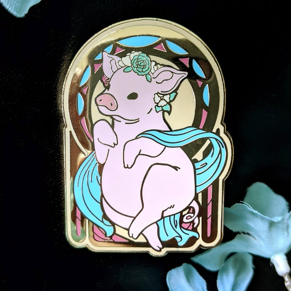 Pig Pin - Etsy