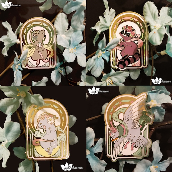 Trash Animal Enamel Pins SETS - Etsy