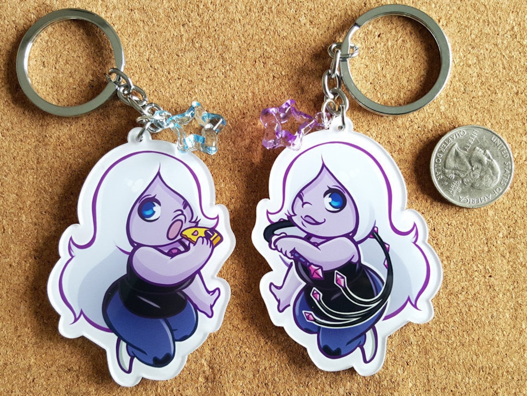 Amethyst Steven Universe 2.75" Keychain (DOUBLE-SIDED!) - Etsy