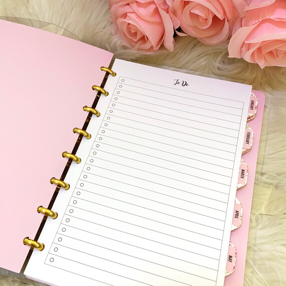 Printed Discbound Planner Inserts LIST / TO DO Inserts | Etsy