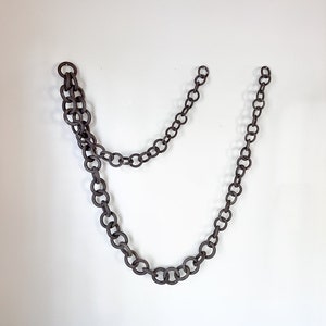 Made to Order - Ceramic Link Chain Wall Hanging, Stoneware Chain ...