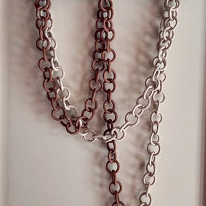 Made to Order Ceramic Link Chain Wall Hanging, Stoneware Chain ...