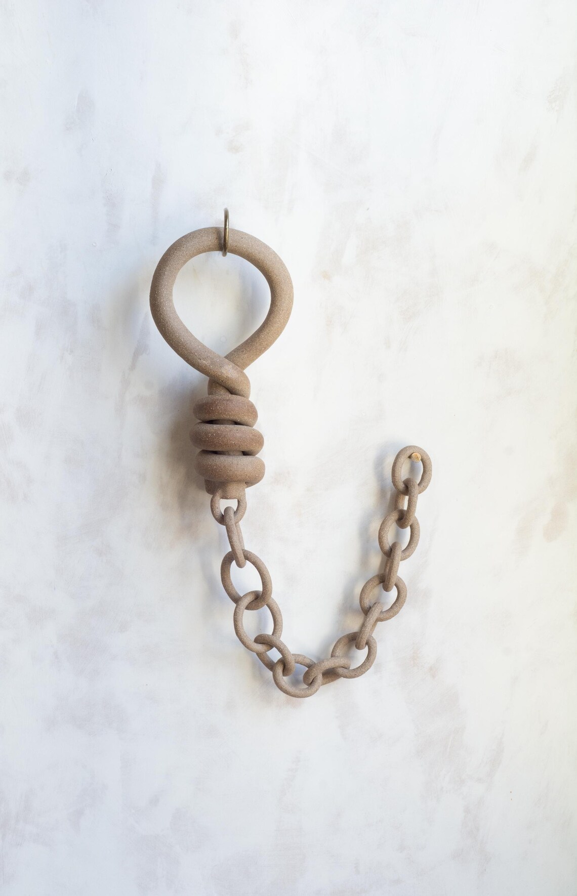 Nautical Ceramic Chain Wall Hanging: Coastal Boho Decor - Etsy