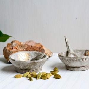 Salt Cellar. Ceramic Salt Cellar Rustic Stoneware Bowl and - Etsy