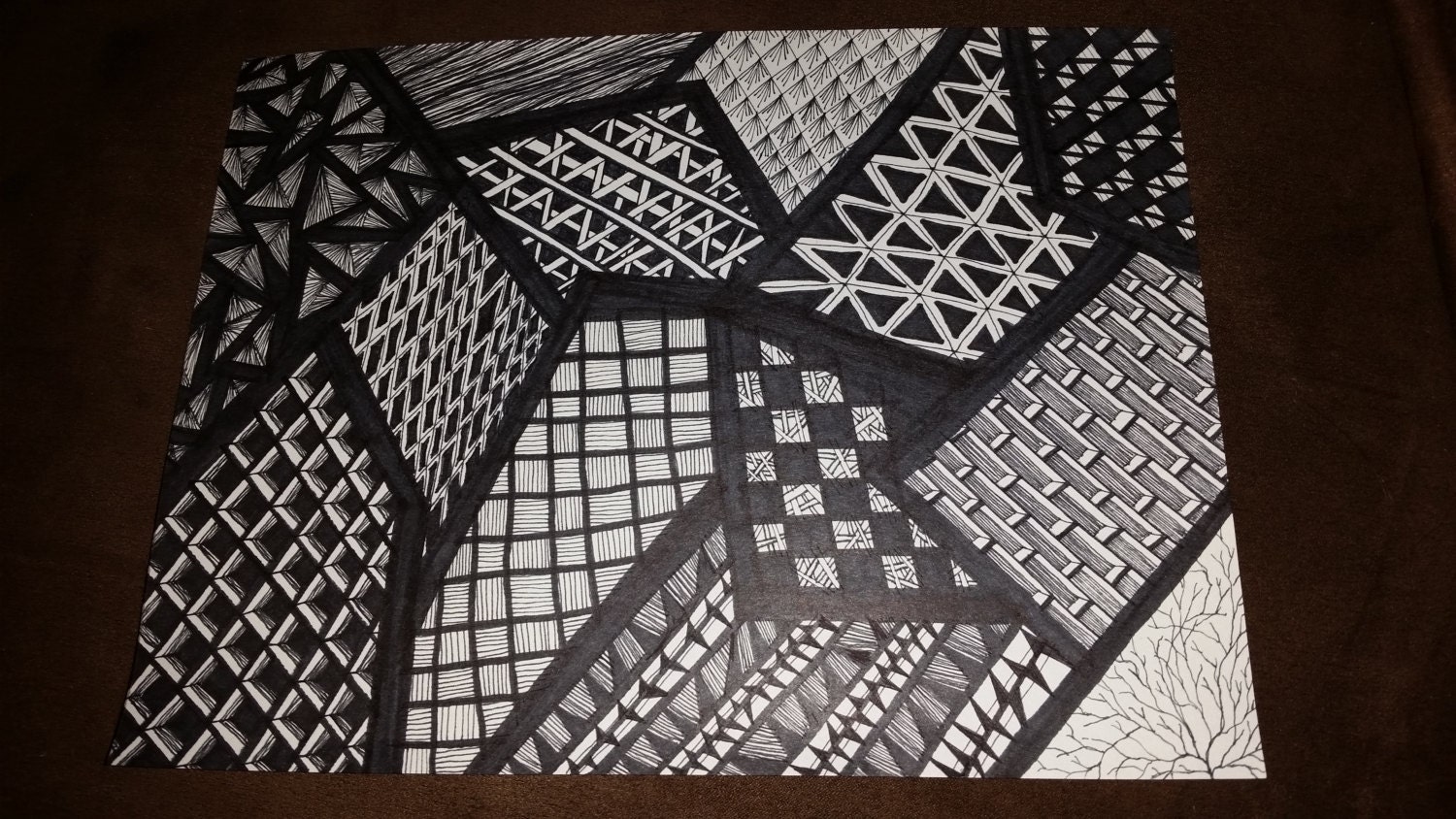 Straight Line Art Patterns