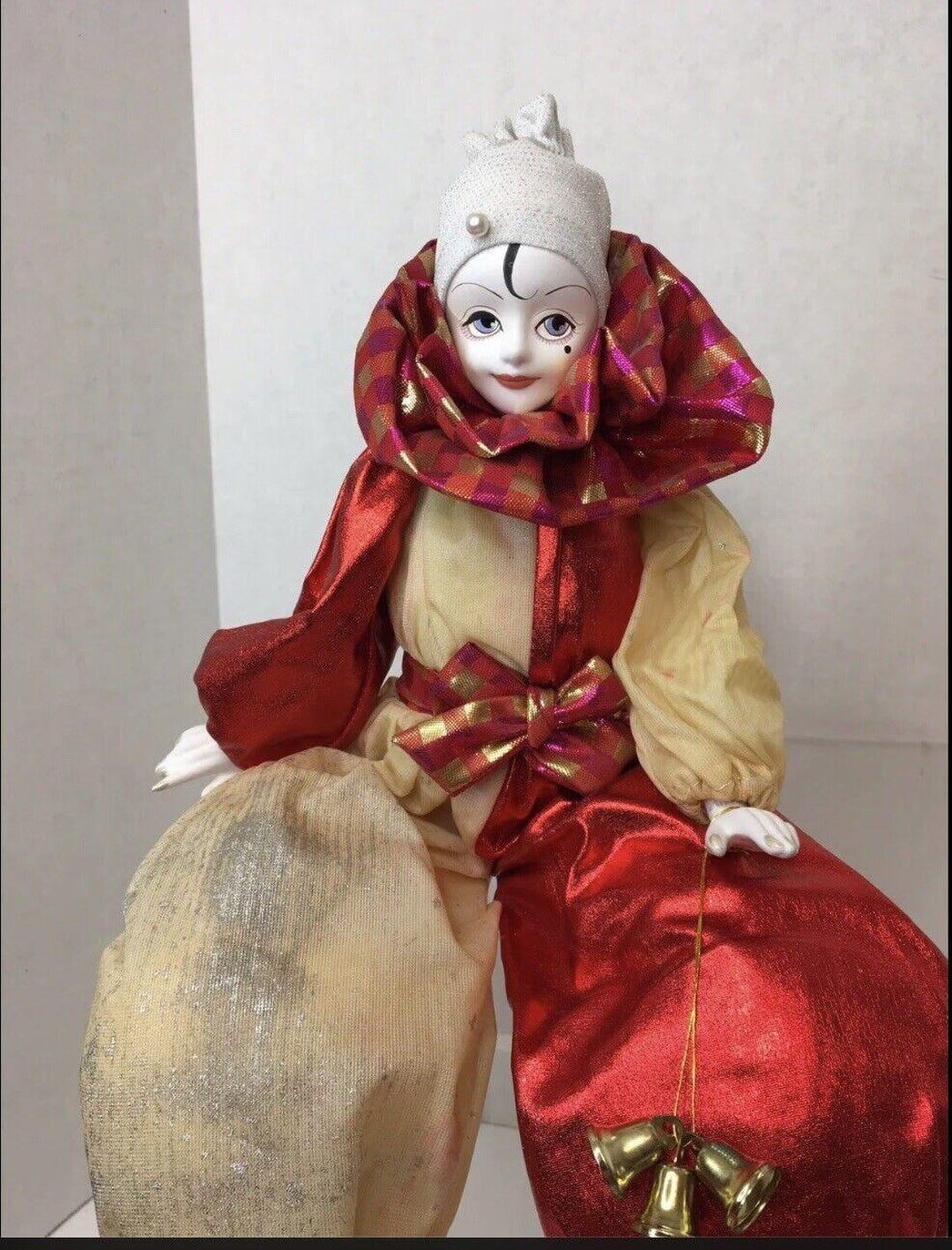 Vintage Porcelain Clown Doll Schmid Doll House 17 Doll - Etsy