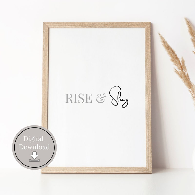 Rise and Slay - Etsy