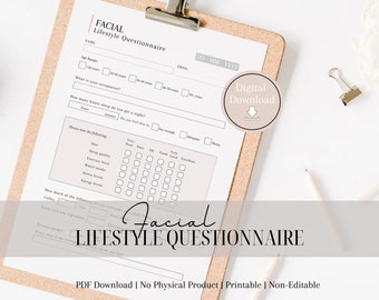 Client Assessment Form - Etsy