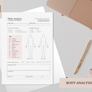 Massage Therapy Form Bundle | Printable Business Salon Forms | Spa Beauty Forms | Massage ...