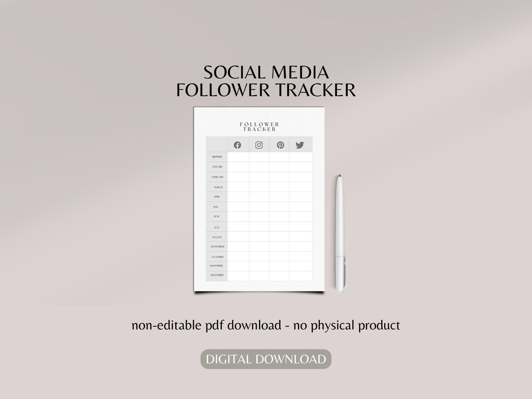 Follower Tracker | Social Media Follower Tracker | Social Media Tracker ...
