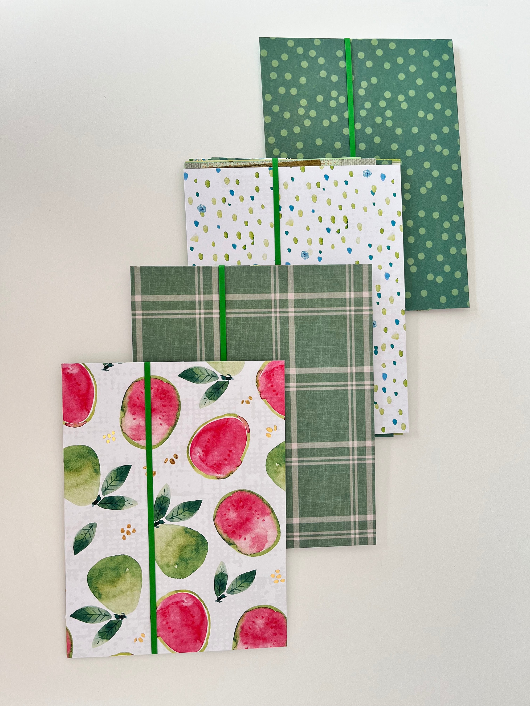 GREEN PAPER BUNDLE | Craft Paper Pack Junk Journal Materials Collage ...
