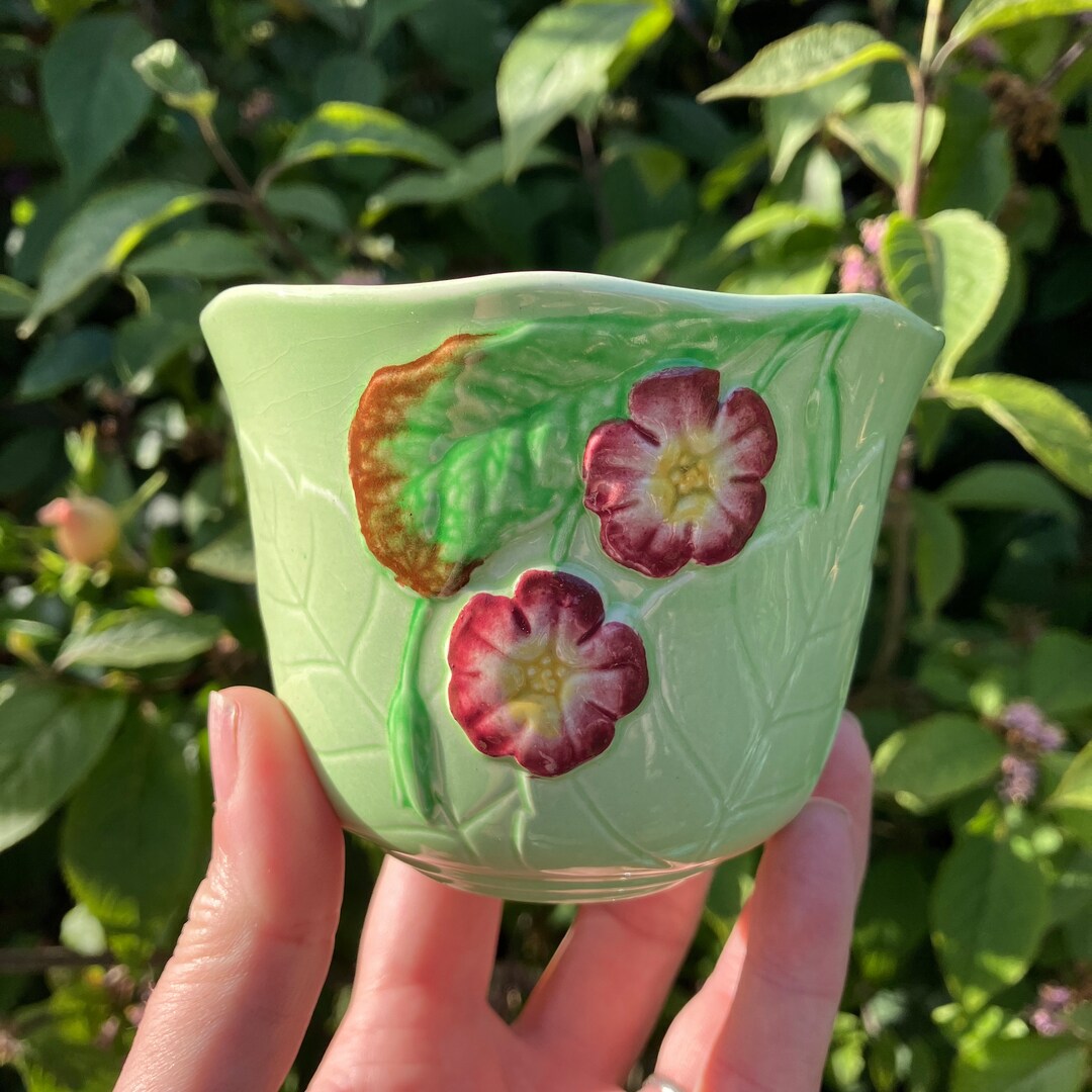 Carlton Ware Green Primula Sugar Bowl, Circa 1936-41, Australian Design ...