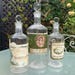 Antique French Perfume Bottles, 3 Parisian Flacons, Circa 1910-20, Art ...