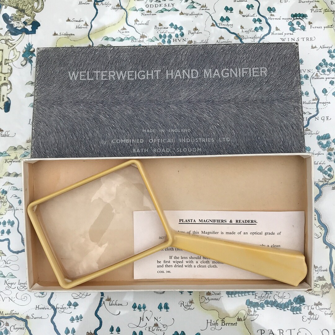 Welterweight Hand Magnifier, Plasta Magnifier and Reader, Coil Optical ...