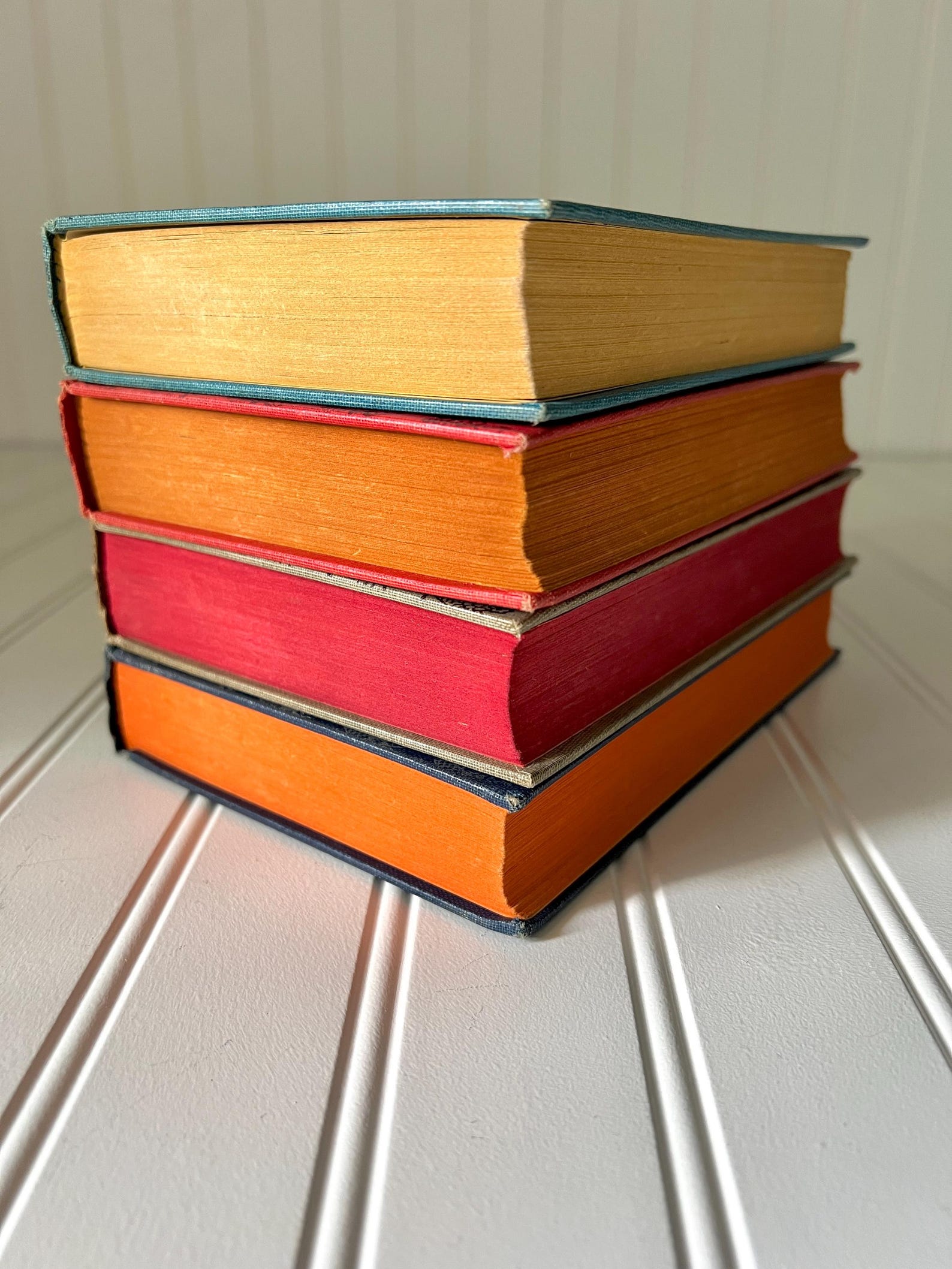 Vintage Book Stack - Set of 4 - Etsy