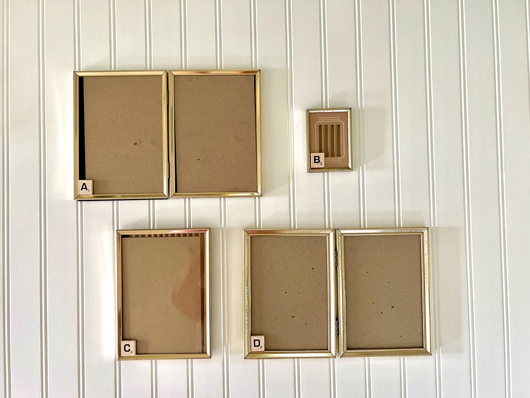 Assorted Gold Metal Vintage Frames - 80s/90s Style - Etsy