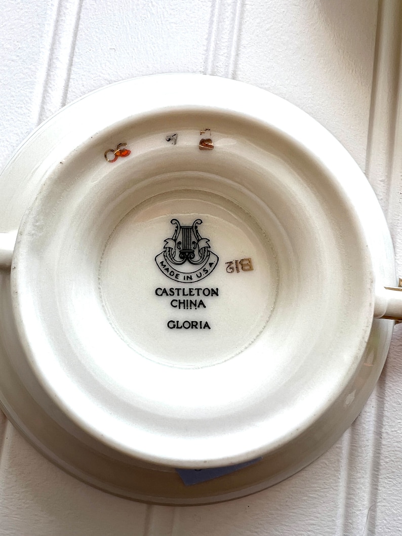 Castleton China Pattern: Gloria - Etsy