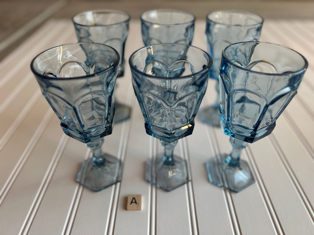 Vintage Light Blue Drink Ware - Various Sizes - Etsy
